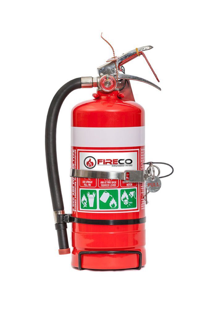 2.5 Kilograms ABE Powder Fire Extinguisher - Fireco Fire Safety