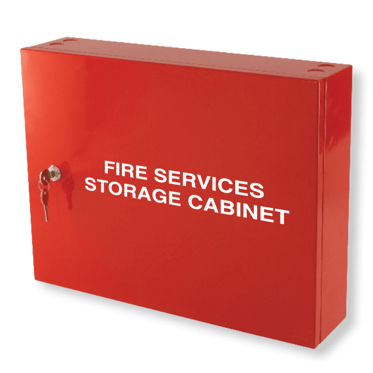 Fire Services Storage Cabinet - Red - Fireco Fire Safety